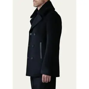 Mackage Cole Wool Double Breasted Jacket
