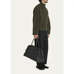 Jacquemus Le Grand Turismo Leather Bowling Bag