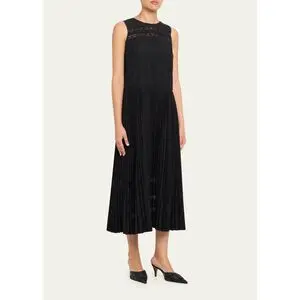 3.1 Phillip Lim Pleated A-line Midi Dress