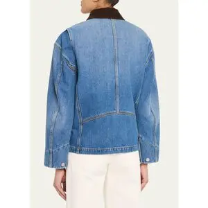 3.1 Phillip Lim Denim & Corduroy Chore Jacket