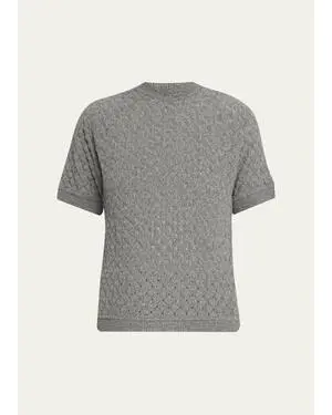 Missoni Raschel Laced Cashmere Sweater
