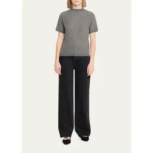 Missoni Raschel Laced Cashmere Sweater