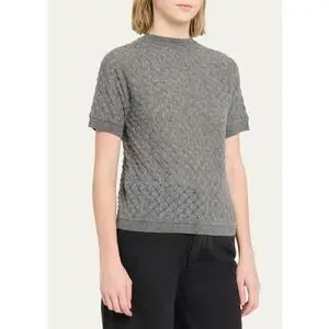 Missoni Raschel Laced Cashmere Sweater