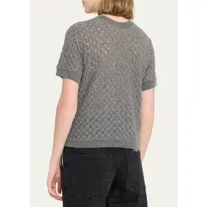 Missoni Raschel Laced Cashmere Sweater