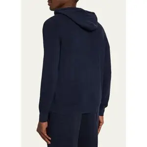 Brunello Cucinelli Logo Cotton Hoodie