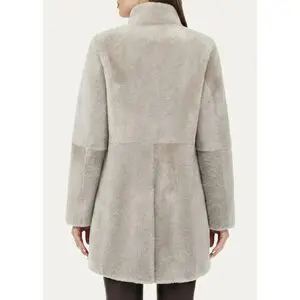 Gorski Merino Lamb Shearling Stroller Coat