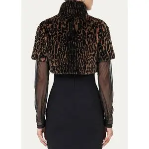 Gorski Reversible Select Shearling Bolero