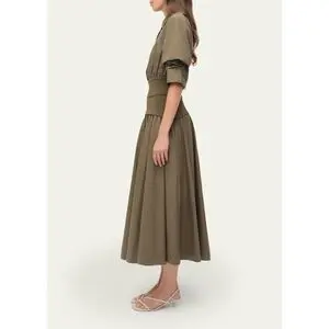 Simkhai Ovie Midi Skirt