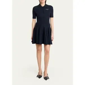 Givenchy A-line Short Polo Dress