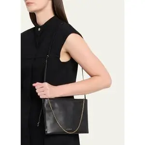 Givenchy Voyou Leather Pouch - Black