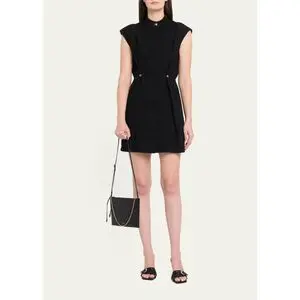 Givenchy Voyou Leather Pouch - Black