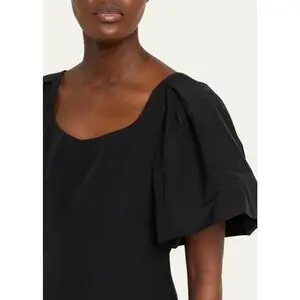 Simkhai Hattie Puff-sleeve Mini Dress