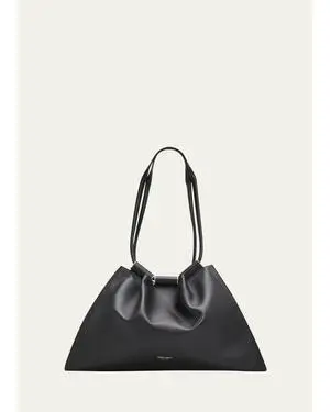Giorgio Armani Medium Lamb Leather Shopper Tote Bag