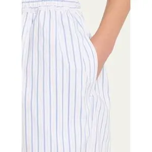Cinq À Sept Leo Striped Drawstring Balloon Pants