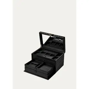Wolf Lauren Large Vegan Leather Jewelry Box