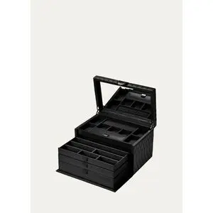 Wolf Lauren Large Vegan Leather Jewelry Box