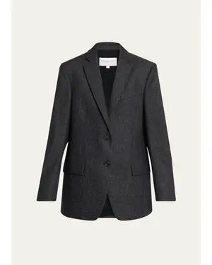 Michael Kors Nico Two-button Wool Blazer