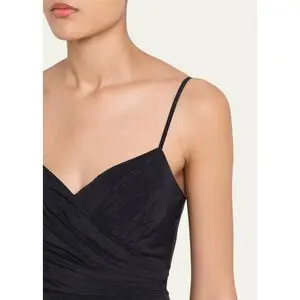 Cinq À Sept Fia Drop-waist Bubble Midi Dress - Black