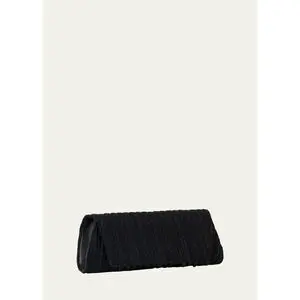 Akris Anouk Small Trapezoid Clutch Bag