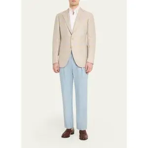 Cesare Attolini Plaid Cashmere-blend Sport Jacket - Tan