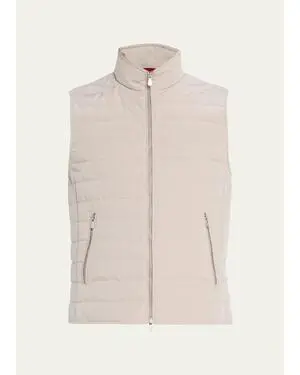 Brunello Cucinelli Bonded Nylon Down Vest
