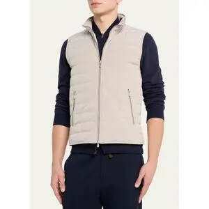 Brunello Cucinelli Bonded Nylon Down Vest