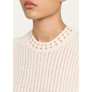 JASON WU Openwork Cable Knit Sleeveless Sweater