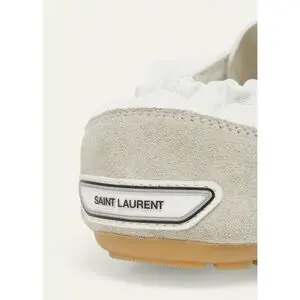 Saint Laurent Lewis Leather & Suede Sneakers