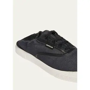 Moncler Vera Leisure Denim Low-top Sneakers