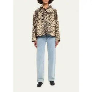 NACKIYE Spotted Cotton Fisherman Coat