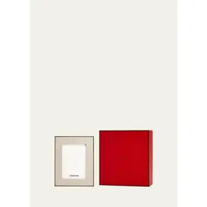 Assouline Heritage Leather Frame, 5" X 7