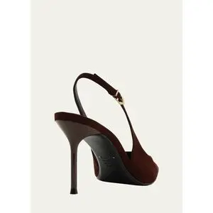 Schutz Alicia Suede Slingback Pumps