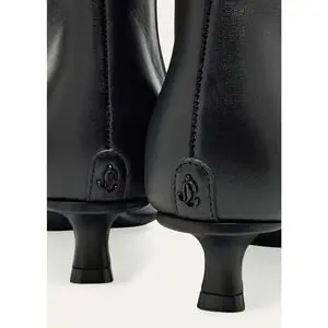 JIMMY CHOO Lory 35 Leather Ankle Booties