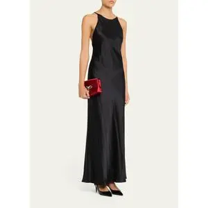 JIMMY CHOO Mini Crystal Bow-embellished Satin Crossbody Bag