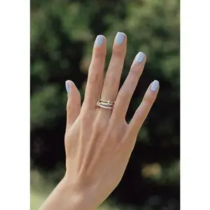 SPINELLI KILCOLLIN Scorpio Silver And Gold Three-link Ring