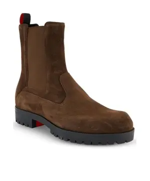 CHRISTIAN LOUBOUTIN Lug-sole Chelsea Boots