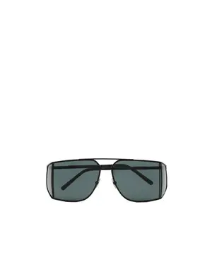 Saint Laurent Sl 750 Aviator Sunglasses - Black