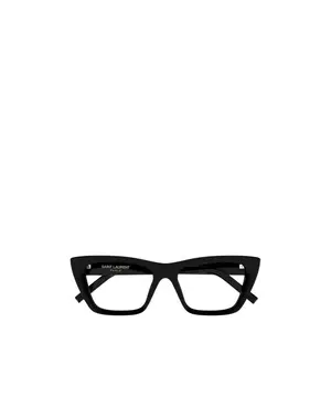 Saint Laurent Logo Flat Mirror - Black