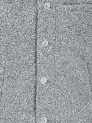 Herno Teddy Shacket Jacket - Gray
