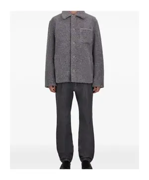 Herno Teddy Shacket Jacket - Gray