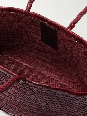 Dragon Diffusion Woven Leather Tote