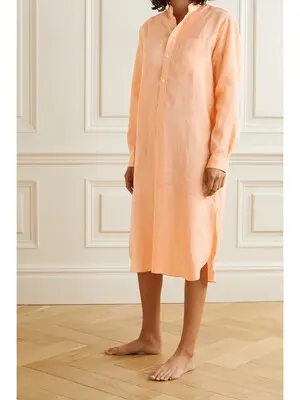 Charvet Oversized Linen Nightdress