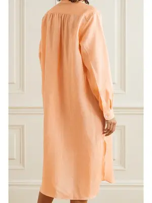 Charvet Oversized Linen Nightdress