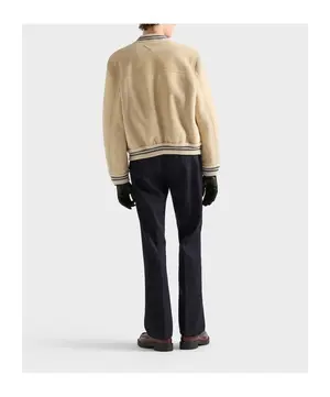Prada Sheepskin Bomber Jacket