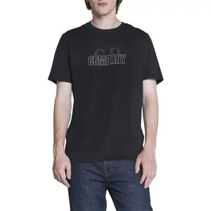 C.P. COMPANY Logo-print Short-sleeve T-shirt