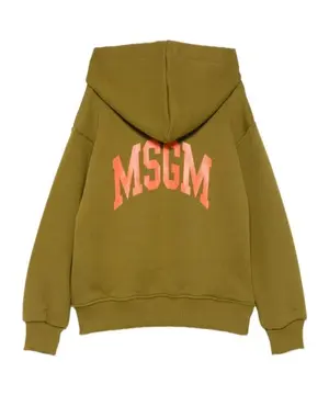 MSGM Logo-print Hoodie