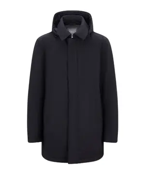 Herno Parka-style Down Jacket - Black