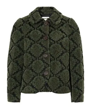 SHUSHU/TONG Pile-jacquard Jacket
