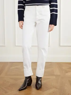 FRAME Mid-rise Straight-leg Jeans