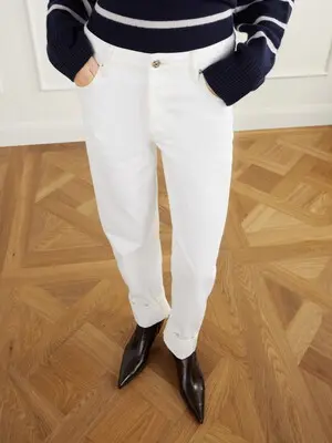 FRAME Mid-rise Straight-leg Jeans